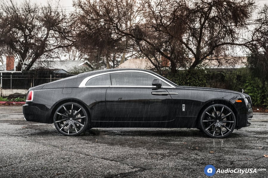 24" Lexani Wheels CSS-15 Black with Machined Tips Rims | 275-25-24 ...