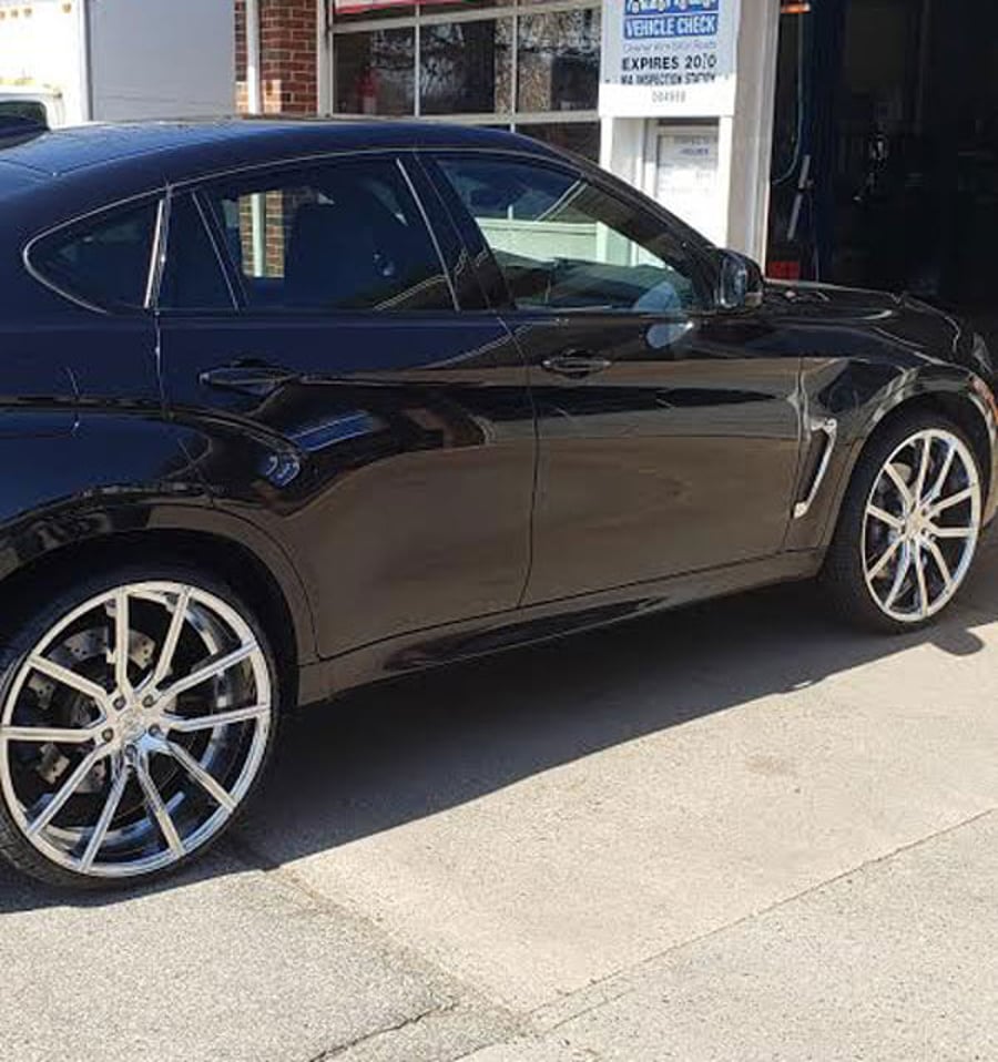 24″ Lexani Wheels Gravity Chrome Rims For 2016 BMW X6M