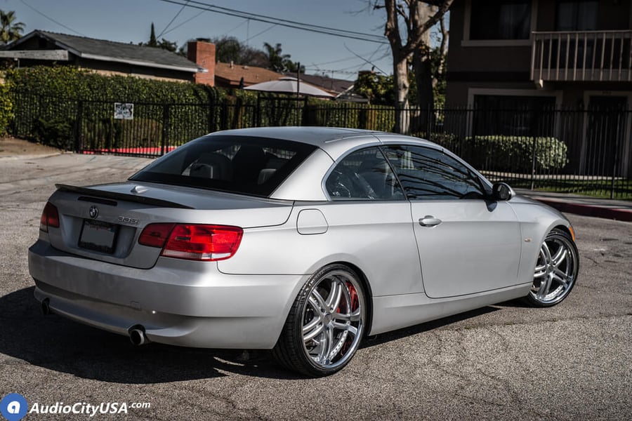 20" Staggered XIX Wheels X15 Silver Machine with SS Lip Rims