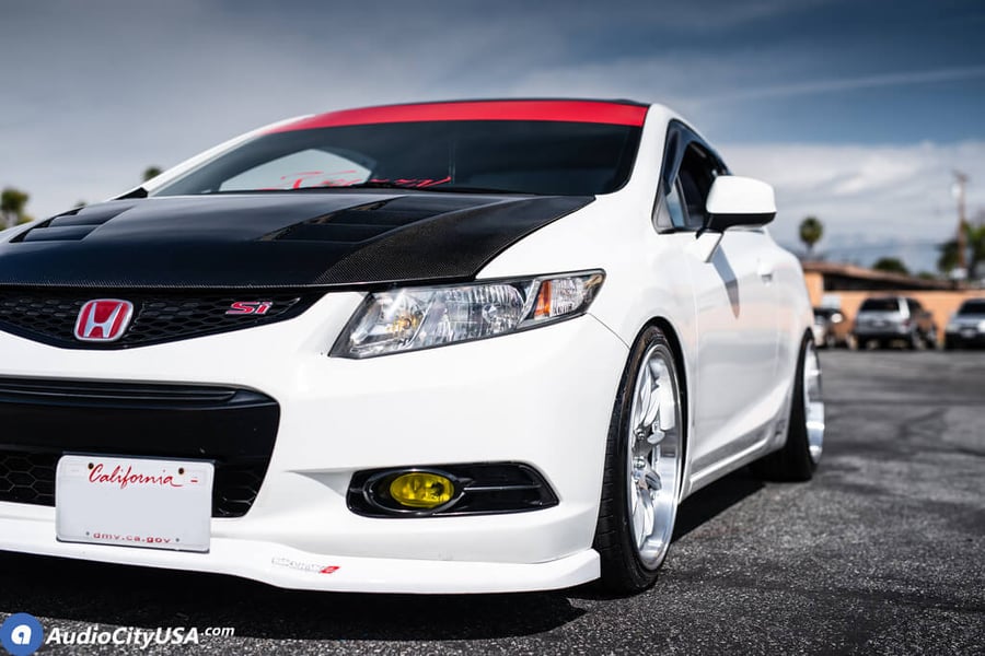 18" Staggered AodHan Wheels DS-07 Silver Machined Rims For 2013 Honda ...