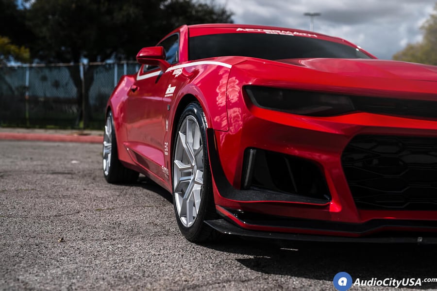 20″ Staggered Rosso Wheels for 2017 Chevrolet Camaro