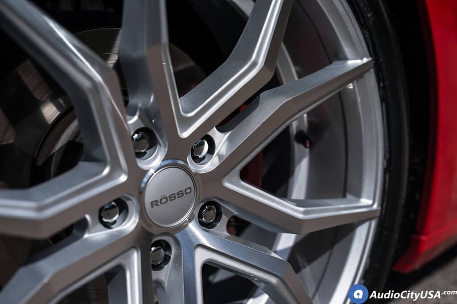 20″ Staggered Rosso Wheels for 2017 Chevrolet Camaro