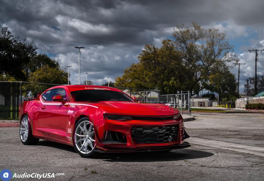20″ Staggered Rosso Wheels for 2017 Chevrolet Camaro