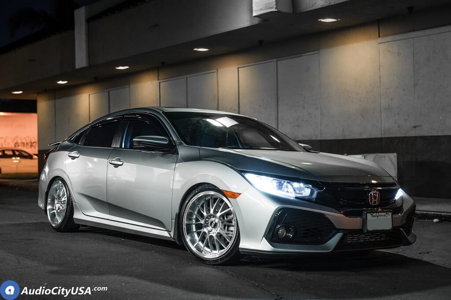 18" STR Wheels 514 Silver with Machined Lip Rims | Falken Tires | D2 ...