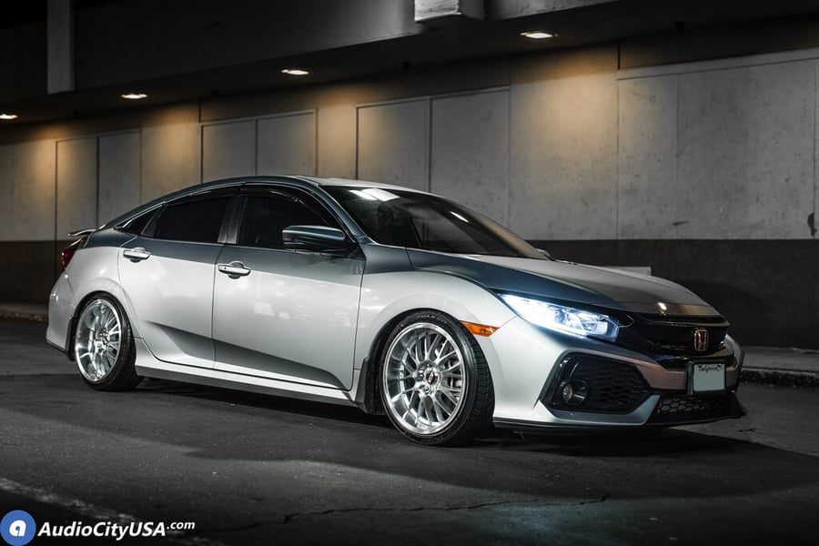 18" STR Wheels 514 Silver with Machined Lip Rims | Falken Tires | D2 ...