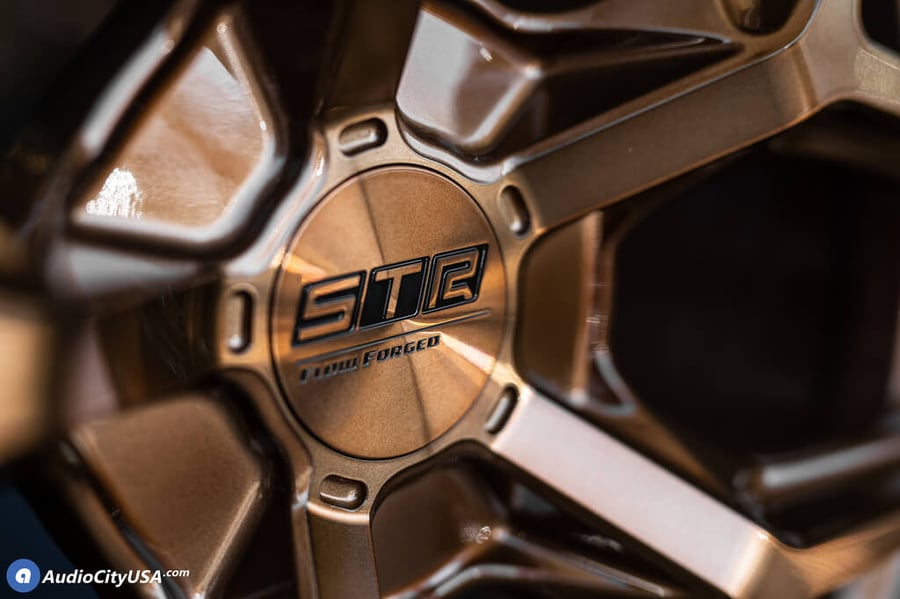 20x8.5 & 20x10 STR Flow Forged Wheels STR 908 Black Chrome & Bronze Now ...
