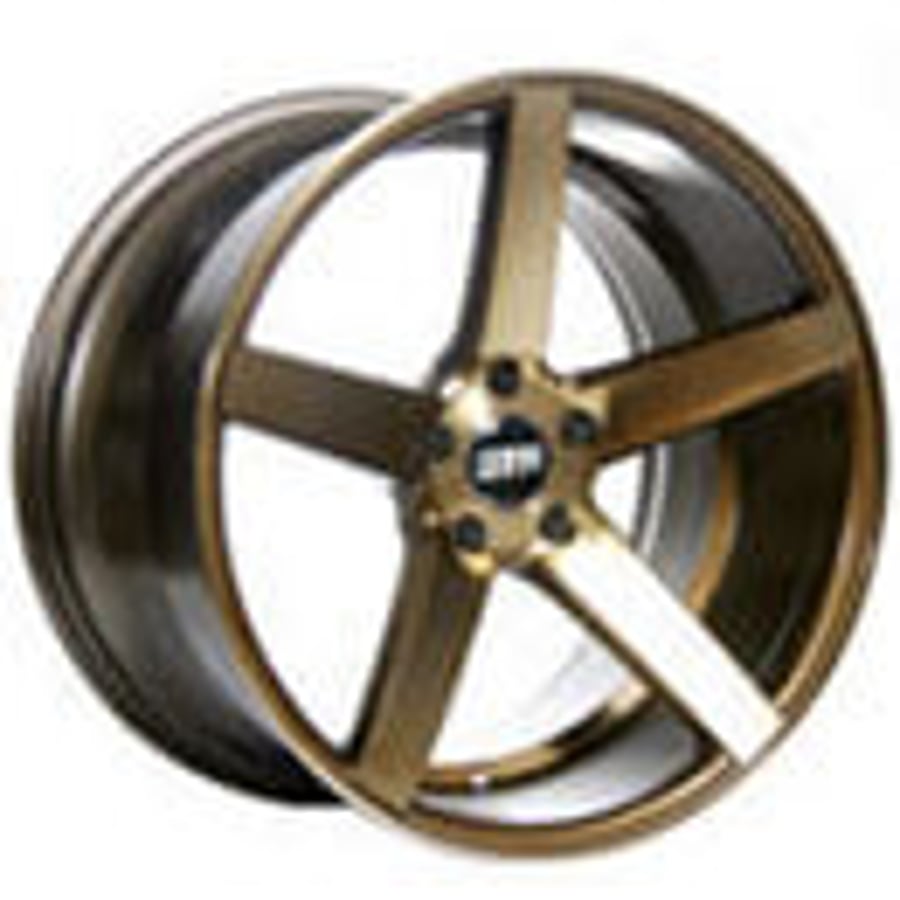 22″ & 24″ STR Wheels 701 Gold Platted Snowflake RIMS Replica