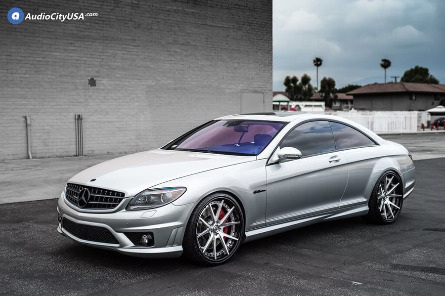 22″ Staggered Rennen Forged Wheels for 2009 Mercedes Benz CL 63 AMG
