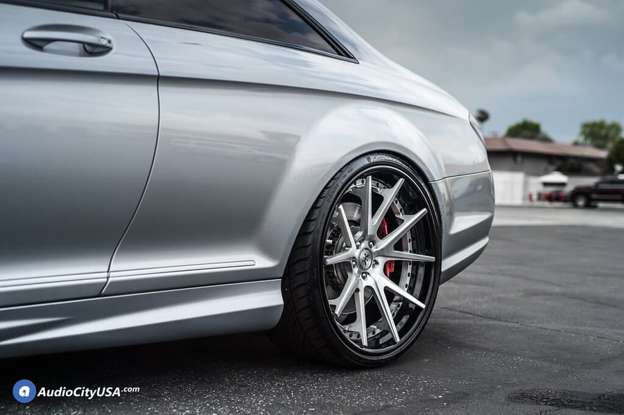 22″ Staggered Rennen Forged Wheels for 2009 Mercedes Benz CL 63 AMG