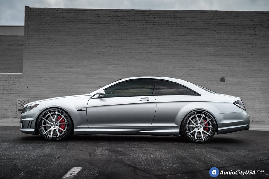 22″ Staggered Rennen Forged Wheels for 2009 Mercedes Benz CL 63 AMG