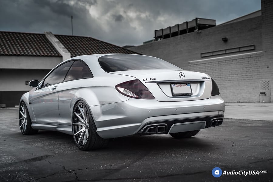 22″ Staggered Rennen Forged Wheels for 2009 Mercedes Benz CL 63 AMG