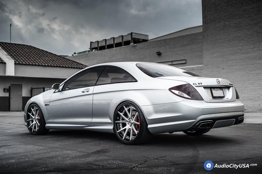 22″ Staggered Rennen Forged Wheels for 2009 Mercedes Benz CL 63 AMG