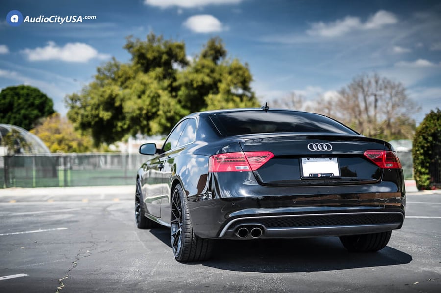 20" Blaque Diamond Wheels BD-F18 Gloss Black Rims for 2015 Audi S5 ...