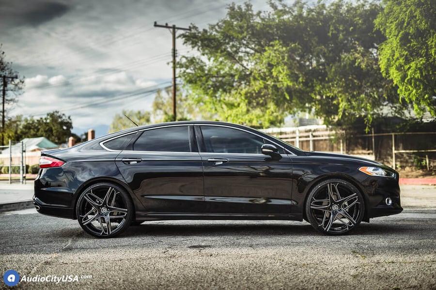 22″ Lexani Wheels Bavaria with Black & CNC Accents Rims | Lexani LX ...