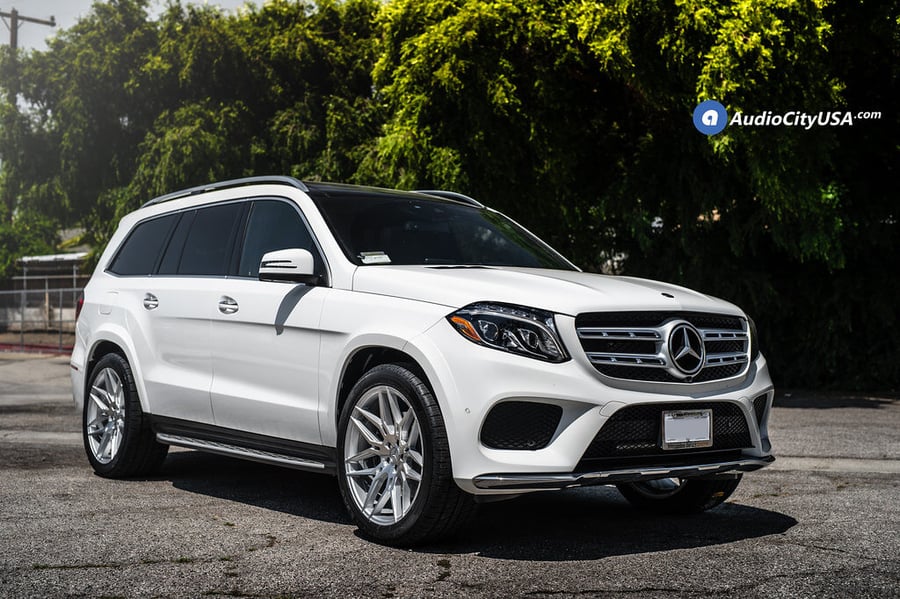 22" Giovanna Wheels Bogota Silver Machined Rims For 2017 Mercedes Benz ...