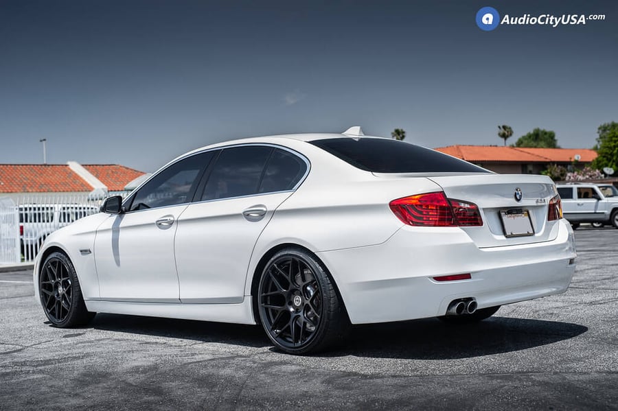 HRE Wheels' FF01 Rims in Sleek Satin Black Finish - Elevate Your ...