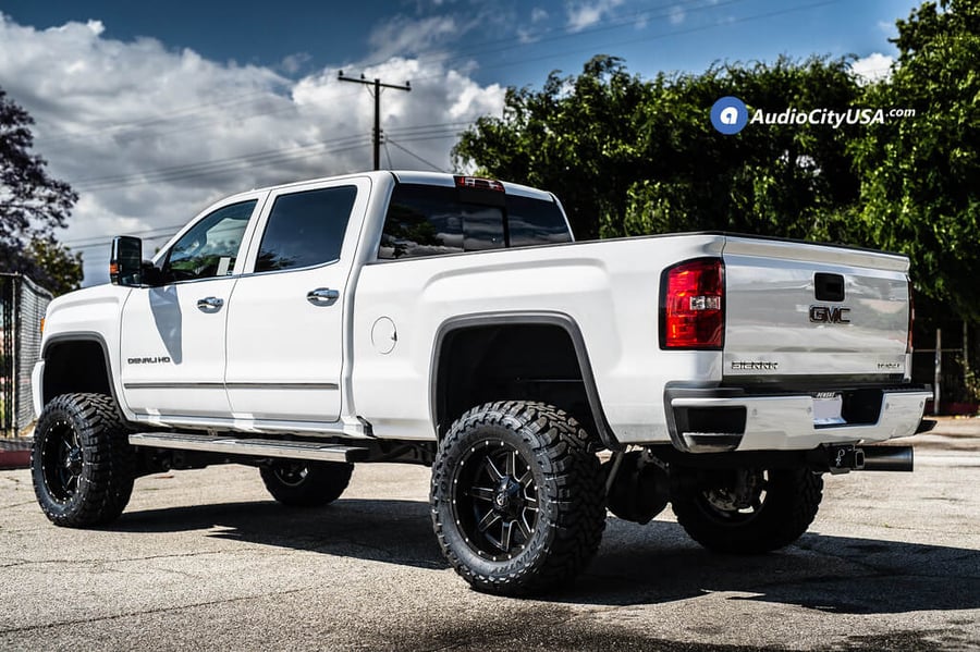 20" Fuel Wheels D610 Maverick Gloss Black Milled Off-Road Rims for 2018 ...