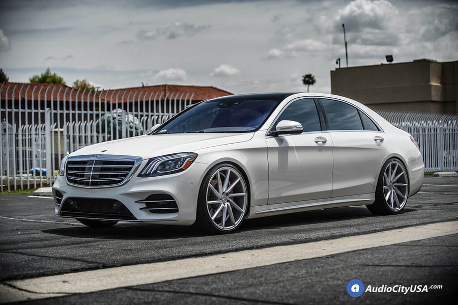 22″ Staggered Vossen Wheels For 2018 Mercedes Benz S550