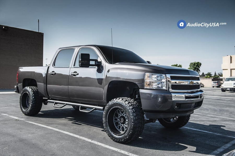 20″ Vision Wheels 412 Rocker Antrhacite For 2011 Chevrolet Silverado 1500