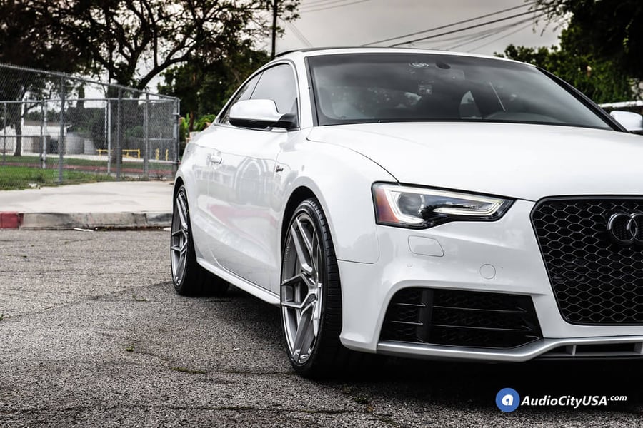 20″ Rohana Wheels RFX11 Brush Titanium Rims for 2013 Audi S5