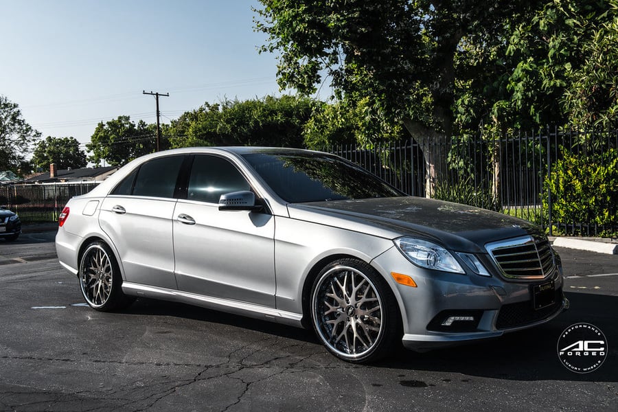 20″ Staggered AC Forged Wheels For 2013 Mercedes Benz E 350