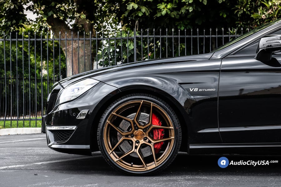 20″ Staggered Rohana Wheels For 2013 Mercedes Benz CLS 63 AMG | Lexani ...