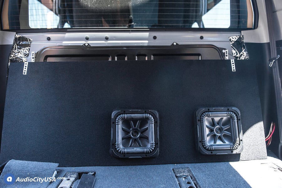 8" Kicker L7 Solo Baric Subwoofers For 2018 Toyota Tundra
