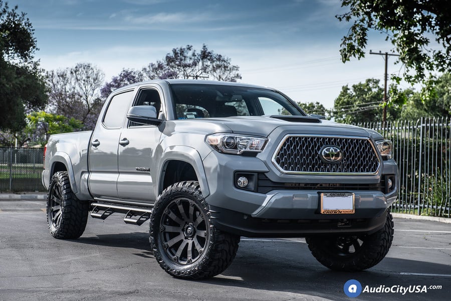 20" Fuel Wheels D636 Diesel with Black Machined Off-Road Rims | RDR RD6 ...