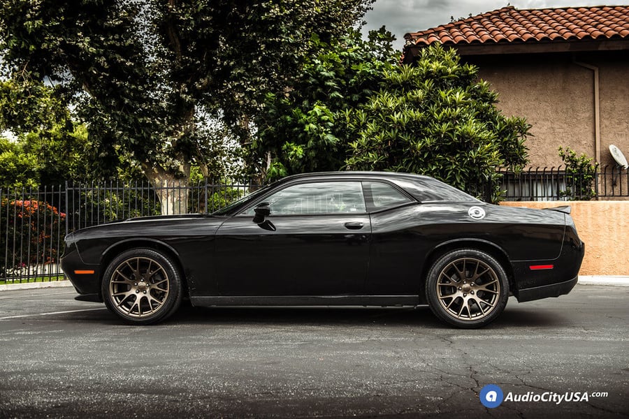 20″ Staggered Dodge Challenger Hellcat Wheels Bronze OEM Replica Rims ...