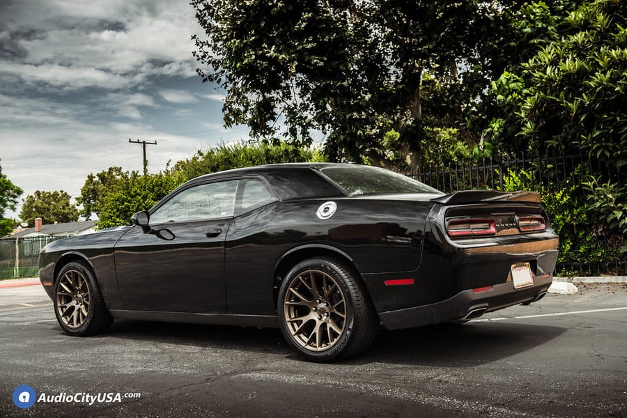 20″ Staggered Dodge Challenger Hellcat Wheels Bronze OEM Replica Rims ...