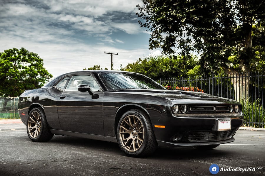20″ Staggered Dodge Challenger Hellcat Wheels Bronze OEM Replica Rims ...