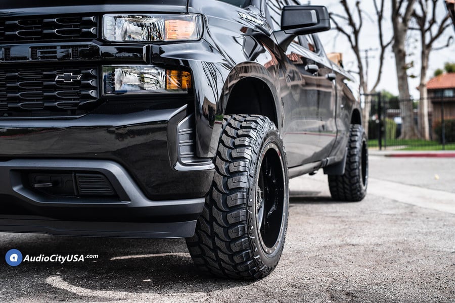 20″ RBP Wheels Avenger Gloss Black Milled Off-Road Rims for 2019 ...