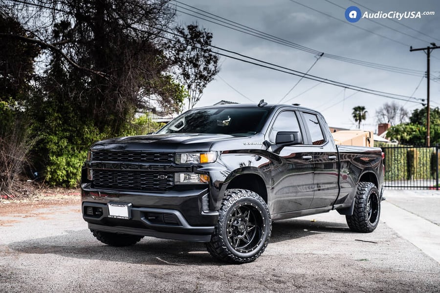 20″ RBP Wheels Avenger Gloss Black Milled Off-Road Rims for 2019 ...