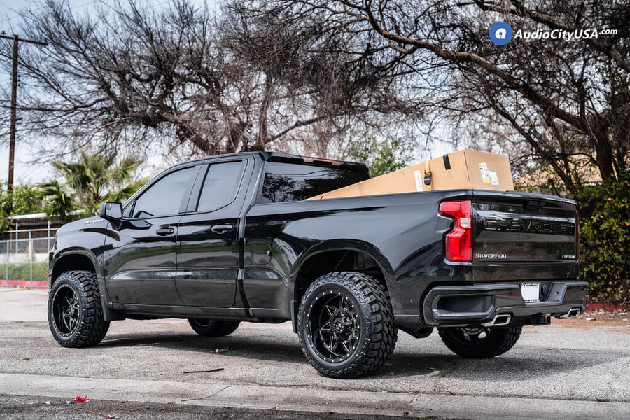 20″ RBP Wheels Avenger Gloss Black Milled Off-Road Rims for 2019 ...