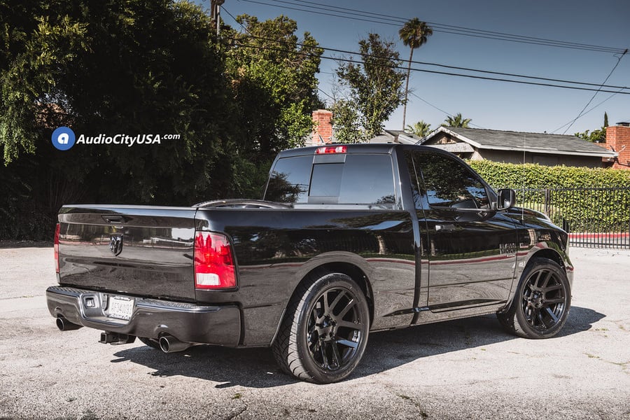 22″ Dodge Ram SRT10 Wheels Gloss Black OEM Replica Rims For 2018 Dodge ...
