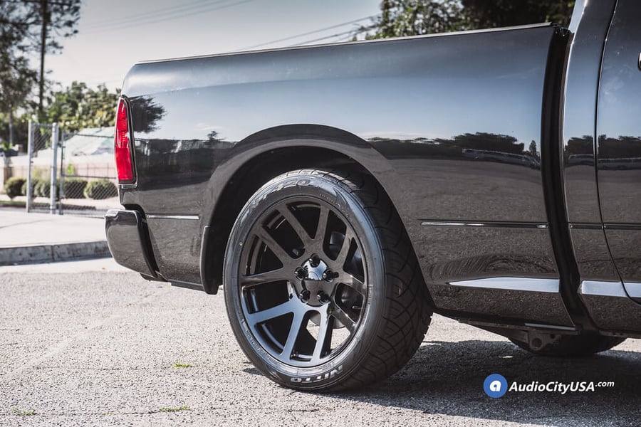22″ Dodge Ram SRT10 Wheels Gloss Black OEM Replica Rims For 2018 Dodge ...