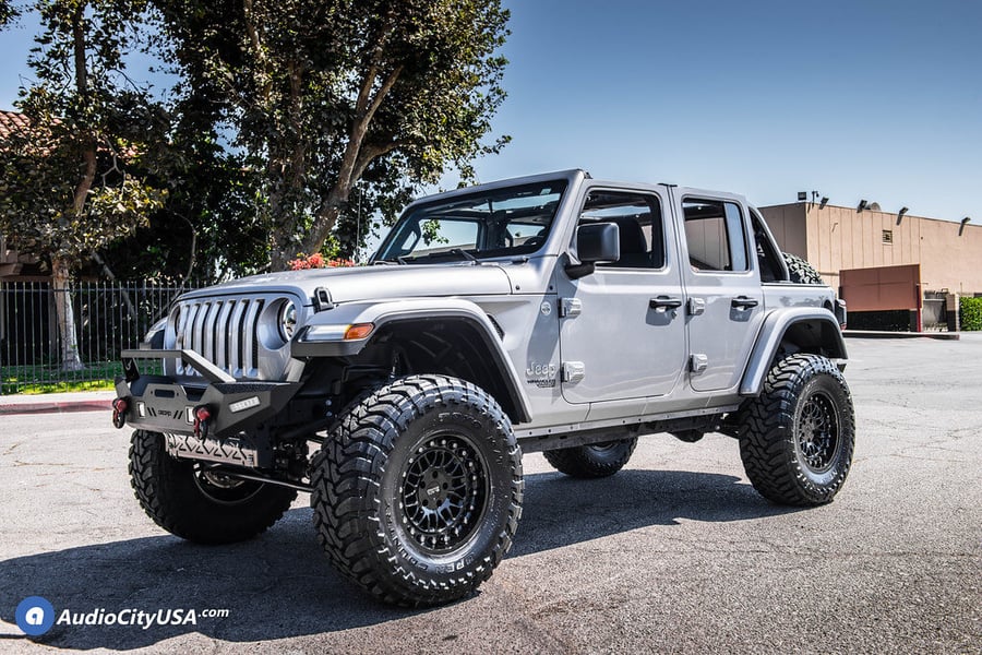 18″ Black Rhino Wheels Off-Road Rims For 2018 Jeep Wrangler JL