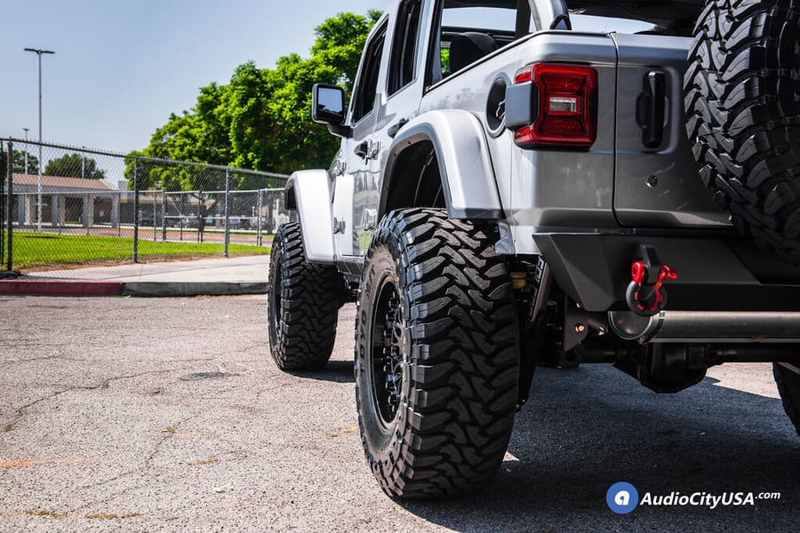 18″ Black Rhino Wheels Off-Road Rims For 2018 Jeep Wrangler JL