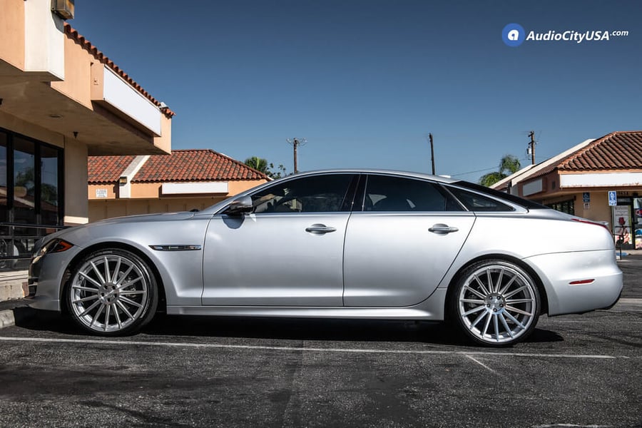 22″ Staggered Road Force Wheels RF15 Silver Machined Rims for 2016 ...