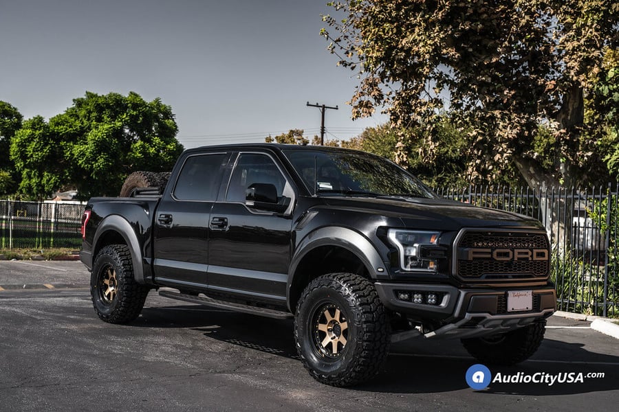 17″ Mayhem Wheels 8300 Prodigy Matte Black with Bronze Tint Flow Form ...