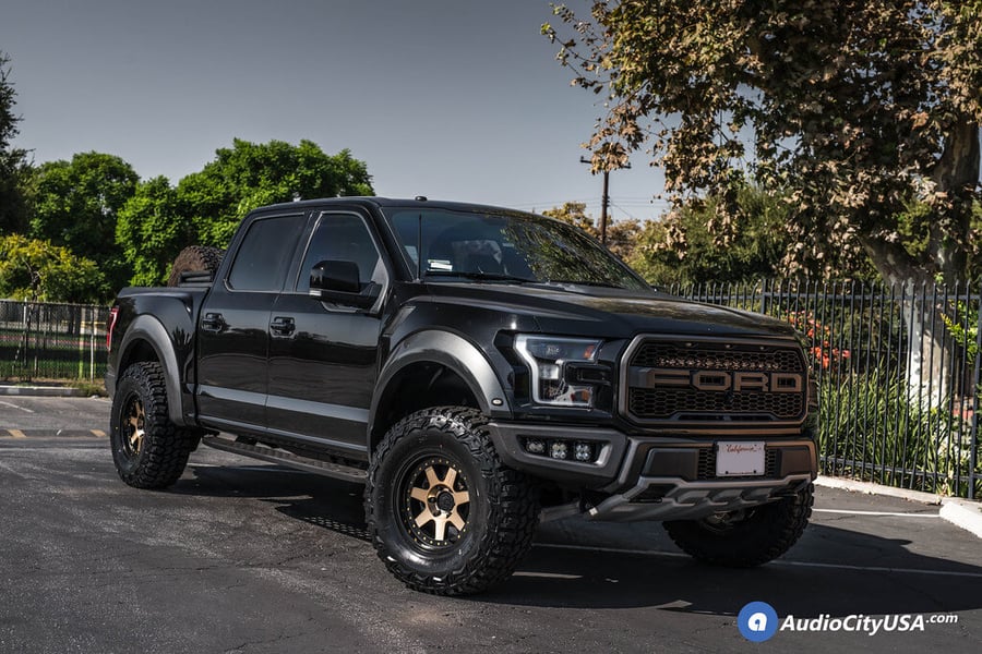 17″ Mayhem Wheels 8300 Prodigy Matte Black with Bronze Tint Flow Form ...