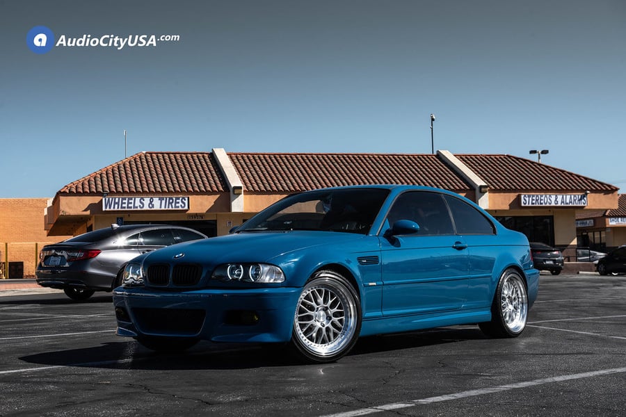 19" Staggered ESR Wheels SR01 For 2004 BMW E46 M3