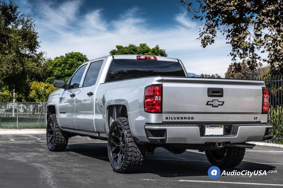 22 inch Snowflake Rims | Black Snowflake Wheels