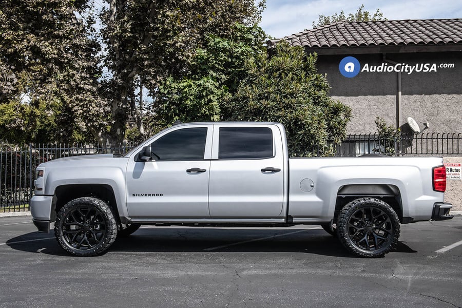 22 inch Snowflake Rims | Black Snowflake Wheels