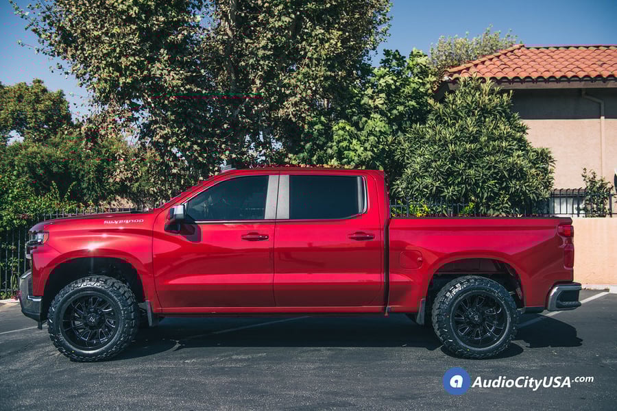 20″ RBP Wheels 75R Batallion Gloss Black Milled Off-Road Rims for 2019 ...