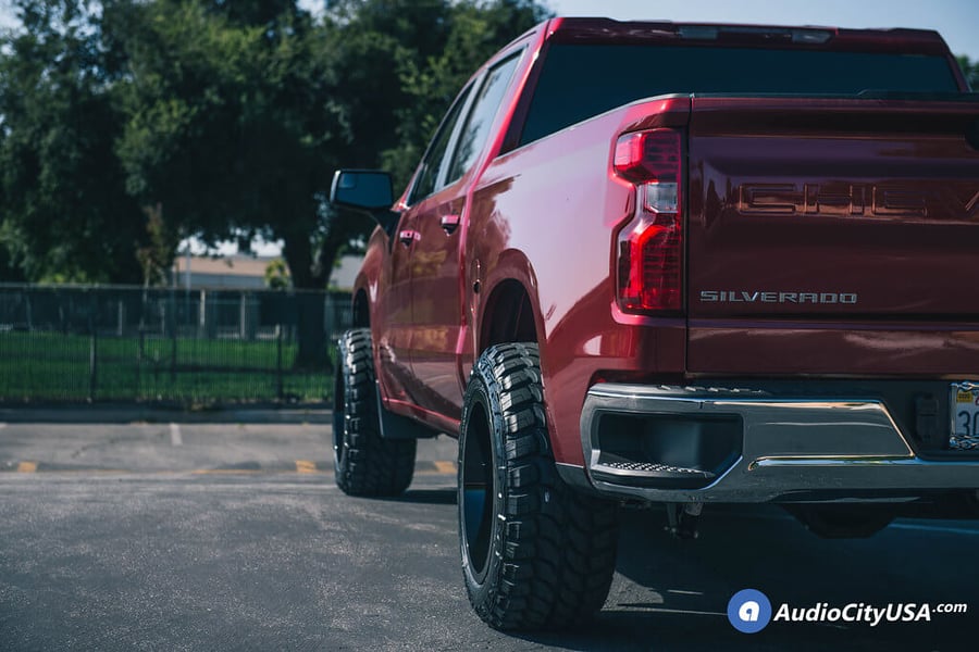 20″ RBP Wheels 75R Batallion Gloss Black Milled Off-Road Rims for 2019 ...