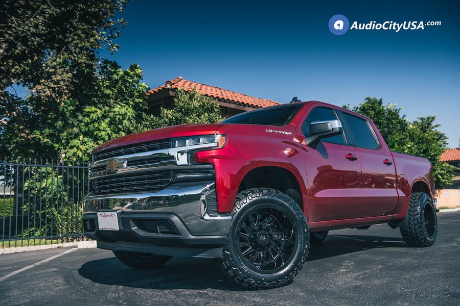 20″ RBP Wheels 75R Batallion Gloss Black Milled Off-Road Rims for 2019 ...