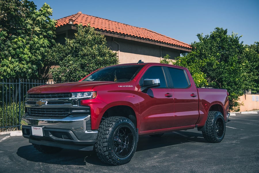 20″ RBP Wheels 75R Batallion Gloss Black Milled Off-Road Rims for 2019 ...