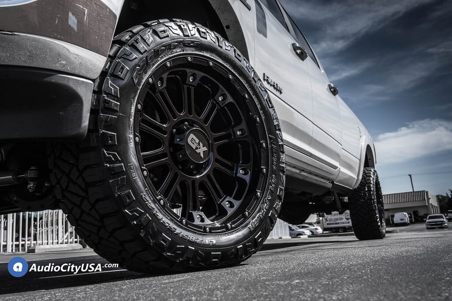 22" XD Wheels XD829 Hoss 2 Gloss Black Off-Road Rims For 2019 Ram 2500 ...