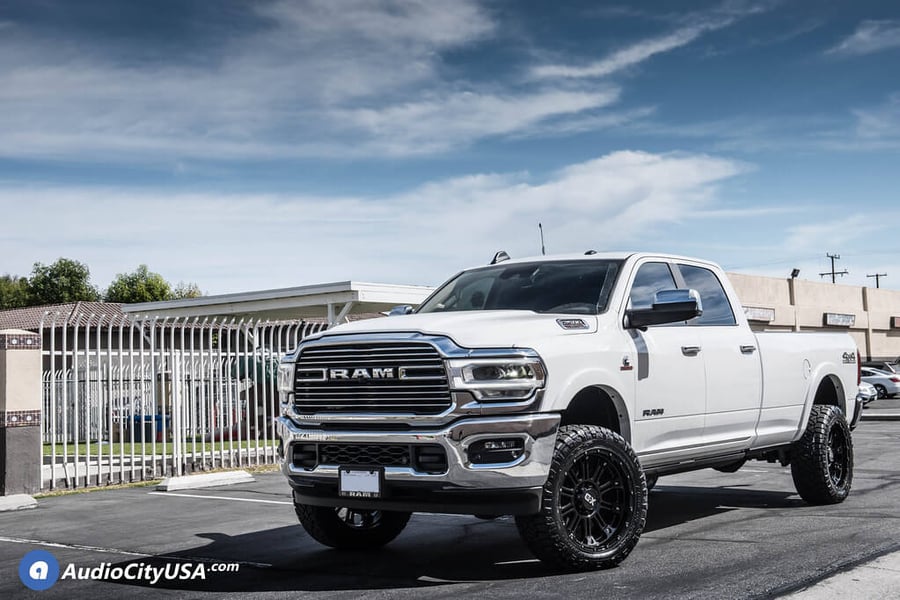 22" XD Wheels XD829 Hoss 2 Gloss Black Off-Road Rims For 2019 Ram 2500 ...